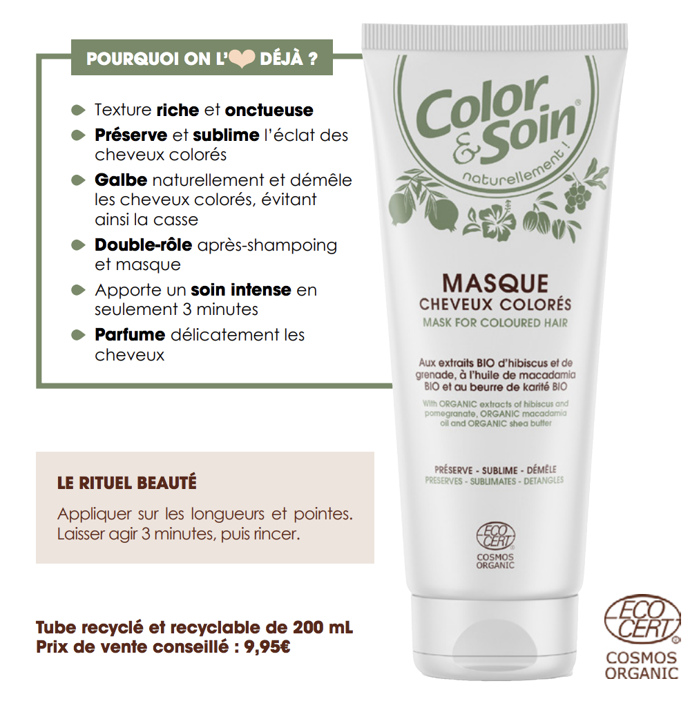 Color&Soin® lance deux nouveaux soins bio ! – AMILCAR STYLE